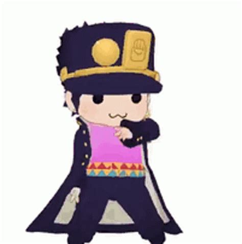 Chibi Jotaro Chibi Jotaro Jojo Discover Share Gifs