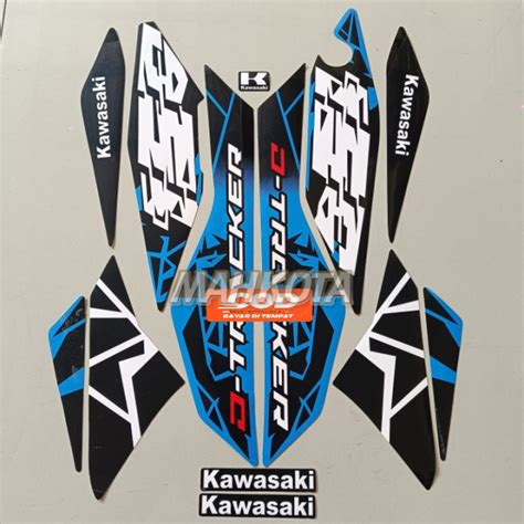 STRIPING STICKER LIS LES POLET Kawasaki D Tracker Dtracker 2019 2020 Se