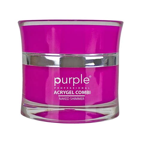 PURPLE Acrygel Combi Naked Shimmer 50g P584 Dimaco