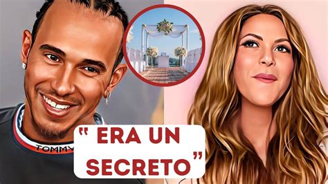 Exclusiva Detalles Ntimos De La Boda De Shakira Y Lewis Hamilton