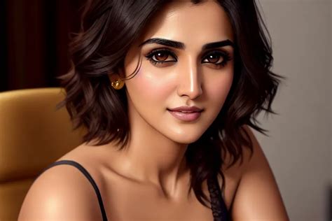 Dopamine Girl A Color Pencil Draw Of Vaani Kapoor Wearing Camisole At