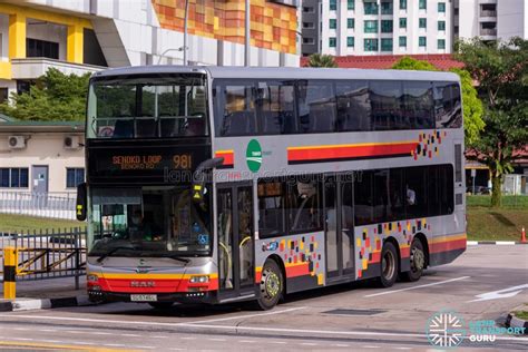 Bus 981 Tower Transit MAN A95 SG5746L Land Transport Guru