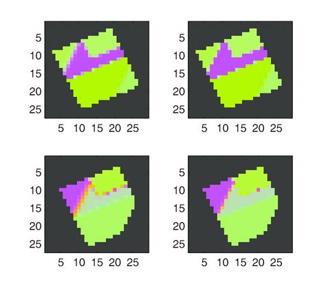 bilinear interpolation and dual interpolation after a rotation in three download scientific