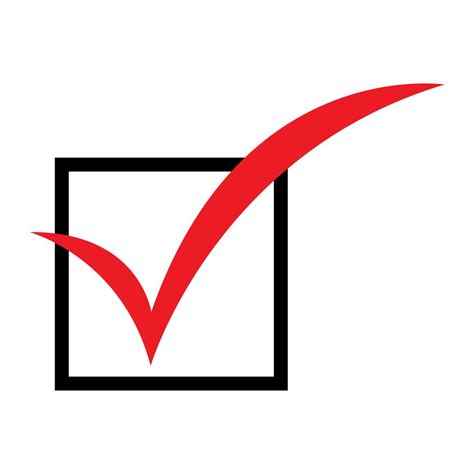 Check Mark Vector Icon 553976 Vector Art At Vecteezy