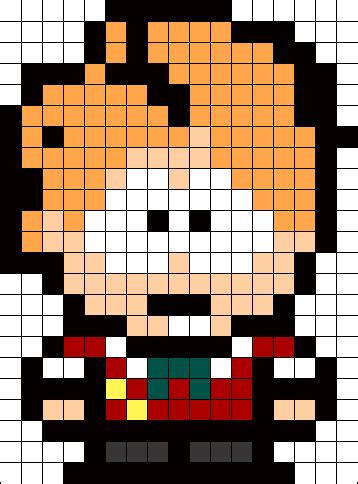 Pocket South Park Perler Bead Pattern Bead Sprites Characters Fuse