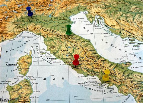 Cartina Italia Con Capoluoghi E Regioni