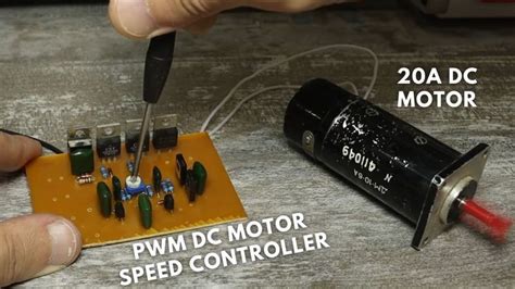 A Dc Pwm Motor Speed Controller