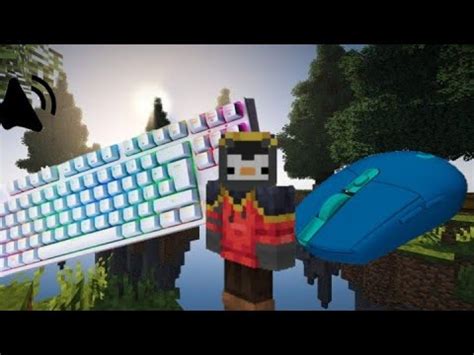 Mouse Keyboard Sounds Skywars Cubecraft Bedrock Asmr YouTube