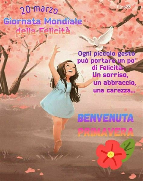 20 MARZO Giornata Internazionale della Felicità