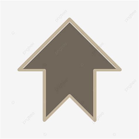 Vector Icono De La Flecha Hacia Arriba PNG Flecha Antecedentes