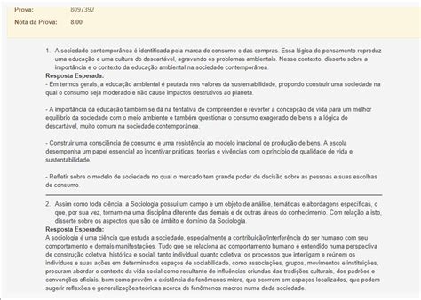 Prova Final Objetiva Sociedade Educação E Cultura Uniasselvi