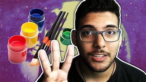 Pintando Tinta Guache Como Pintar Youtube