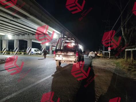 Localizan El Cuerpo Sin Vida De Una Mujer Colgado Del Puente Vehicular