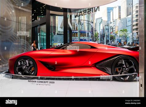 Nissan Flagship Showroom Ginza Tokyo Display Of The Concept 2020