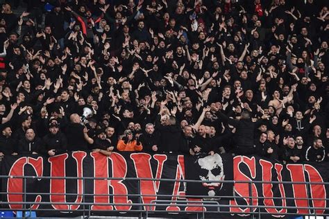 Il Napoli I Tifosi Del Milan Hanno Seguito La Procedura Per Portare