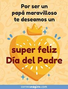 Tarjeta para WhatsApp de Día del padre diapadre superfeliz 877