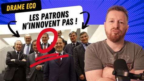 Patrons français en retard sur l innovation chiffres alarmants et