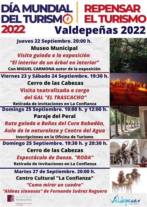 DIA MUNDIAL DEL TURISMO Ayuntamiento de Valdepeñas