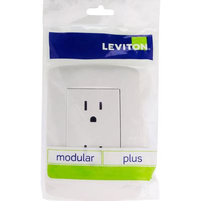 Contacto D Plex Con Placa Blanca Leviton The Home Depot M Xico