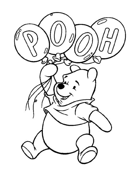 Dessins Gratuits à Colorier Coloriage Winnie L ourson à imprimer