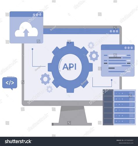 api application programming interface concept vector stock vector royalty free 2273620497