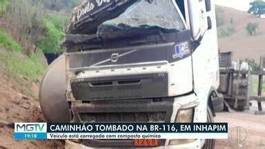 MG Inter TV 2ª Edição Vales MG Homem fica ferido após acidente na