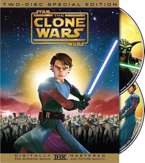 Star Wars The Clone Wars DVD 2008 Region 1 US Import NTSC