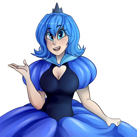 1456806 Safe Artistgoshhhh Princess Luna Human G4 Breasts Busty Princess Luna