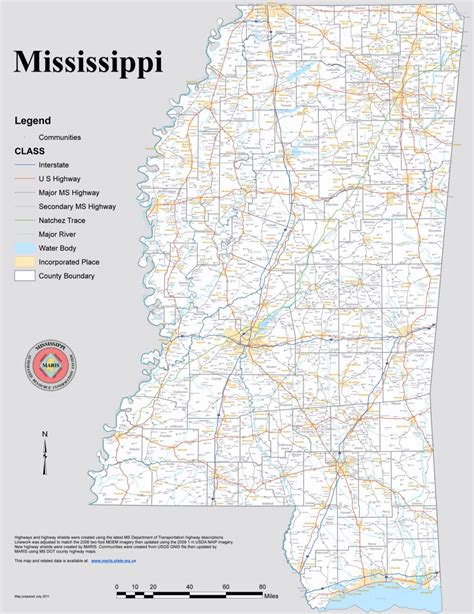 Large Detailed Map Of Mississippi With Cities And Towns Ontheworldmap