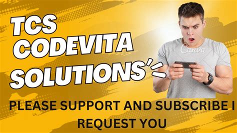 TCS CODEVITA SOLUTIONS YouTube