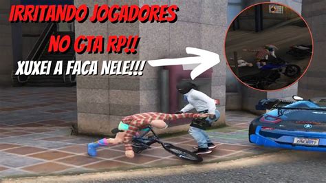 IRRITANDO JOGADORES No GTA RP Krummena YouTube