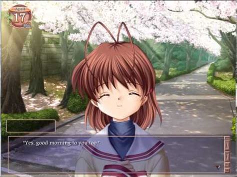 Let S Play Clannad Visual Novel Nagisa S Path Part Youtube