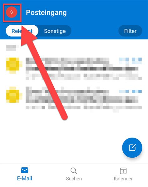 Outlook App Auf Android Posteingang Mit Relevanz Aktivieren Oder
