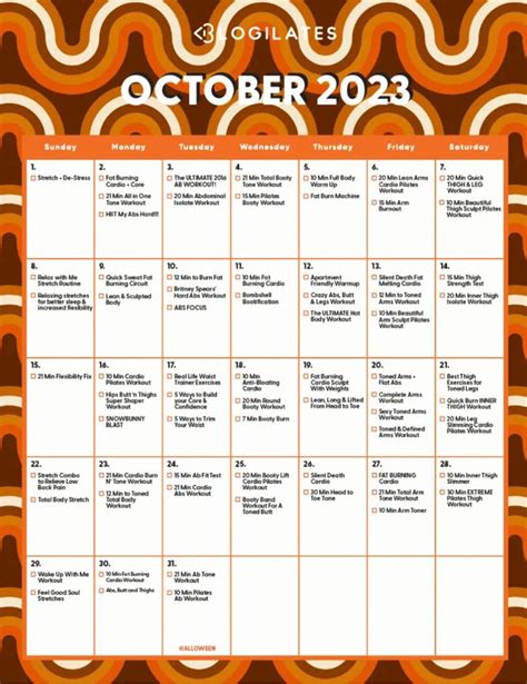 The Blogilates May 2022 Workout Calendar Artofit