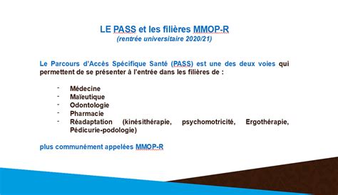 Réforme PACES Collège sciences de la santé