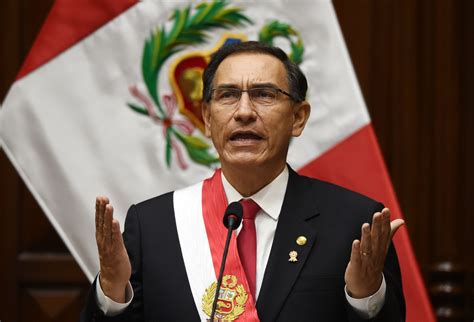 El Personaje Mart N Vizcarra Presidente Del Per El Unicornio