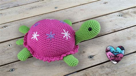 Tortue amigurumi tutoriel au crochet présenté par Lidia Crochet Tricot