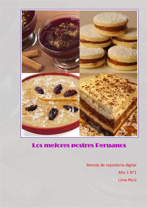 Calaméo Postres Peruanos