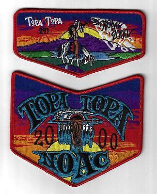 OA 291 Topa Topa 2000 NOAC Flap Set RED Bdr MK 5264 EBay