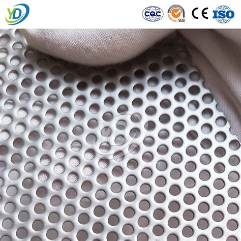 Yeeda Wire Mesh Plastic Coated Perforated Sheet 201 202 304 Stainless