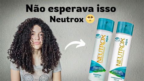 RESENHA do SHAMPOO e CONDICIONADOR HIDRATAÇÃO PODEROSA da NEUTROX