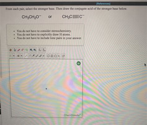 Solved References Select The Stronger Acid From Each Pair Chegg