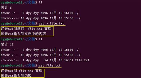 ubuntu 常用命令之 cat 命令用法介绍 ubuntu cat csdn博客