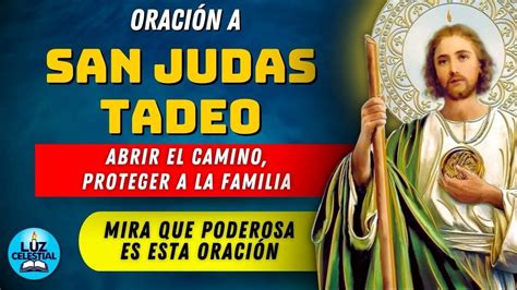 ORACIÓN Milagrosa a SAN JUDAS TADEO para Necesidades Urgentes y