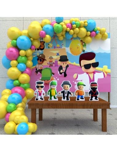 Kit Festa Stumble Guys Decoração Infantil