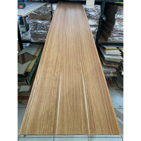 Jual Plafon PVC Serat Kayu Muda Doff 30004 Shopee Indonesia