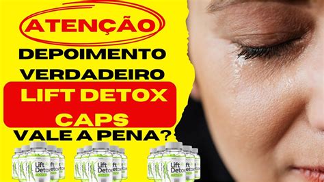 ALERTA CUIDADO AO INGERIR O LIFT DETOX CAPS LIFT DETOX CAPS