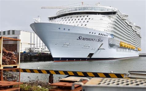 Le Symphony Of The Seas Plus Gros Paquebot Du Monde Quitte Saint