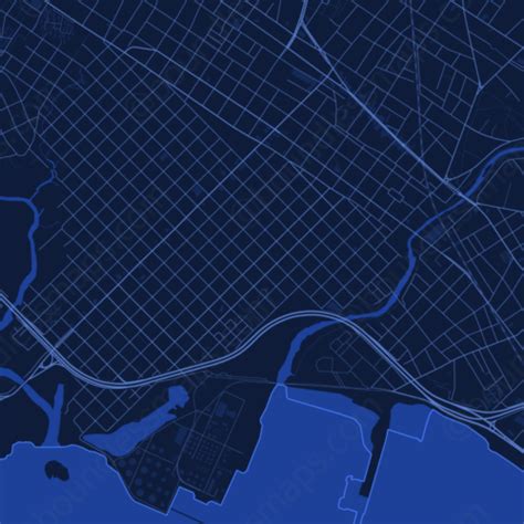Montevideo Dark Blue Vector Map Boundless Maps