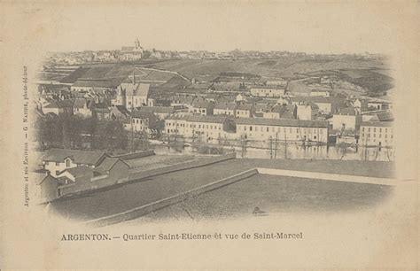 Argenton Sur Creuse Argenton Quartier Saint Etienne Et Vue De